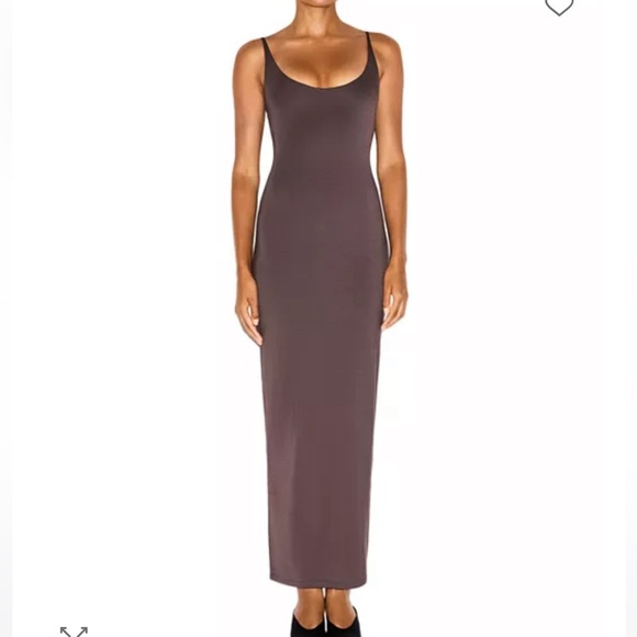 SKIMS | Dresses | Skims Smooth Layers Skimpy Scoop Neck Dress | Poshmark